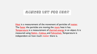 HeatTransferPowerPoint a very good source for science lesson | PPTX