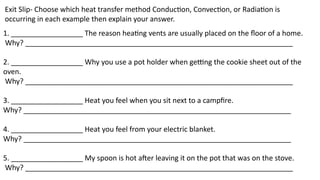 Understanding Heat Transfer: Conduction, Convection, and Radiation ...