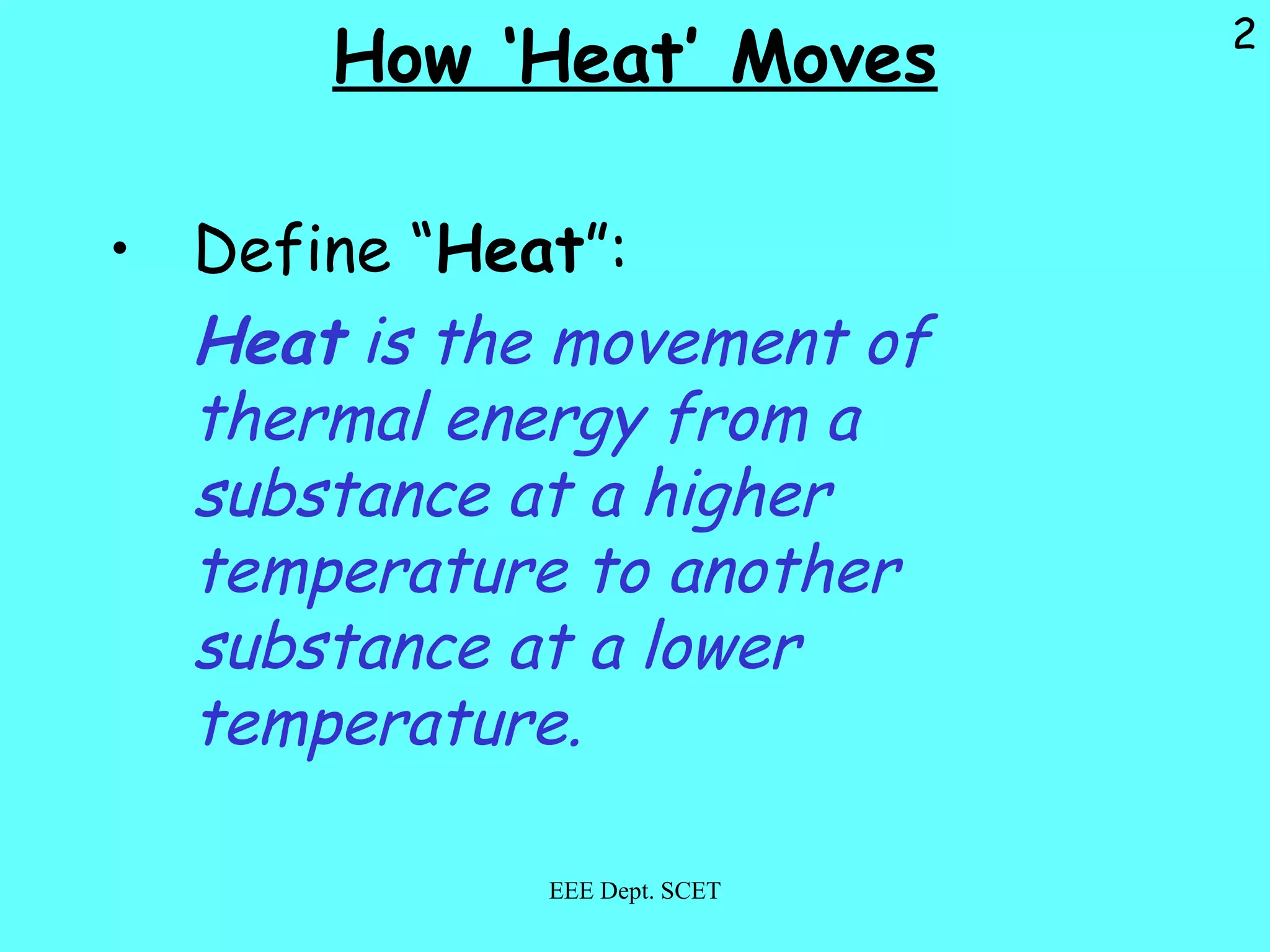 Heat transfer seminar | PPT