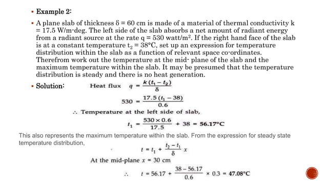 Heat transfer through Wall and composite wall.pptx | Physics | Science
