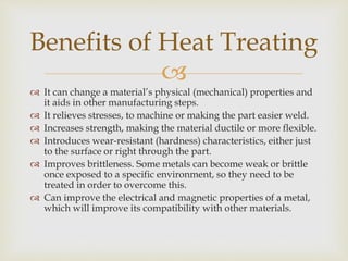 Heat treating metal working | PPT