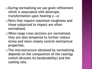 Heat treatment of Steels | PPTX