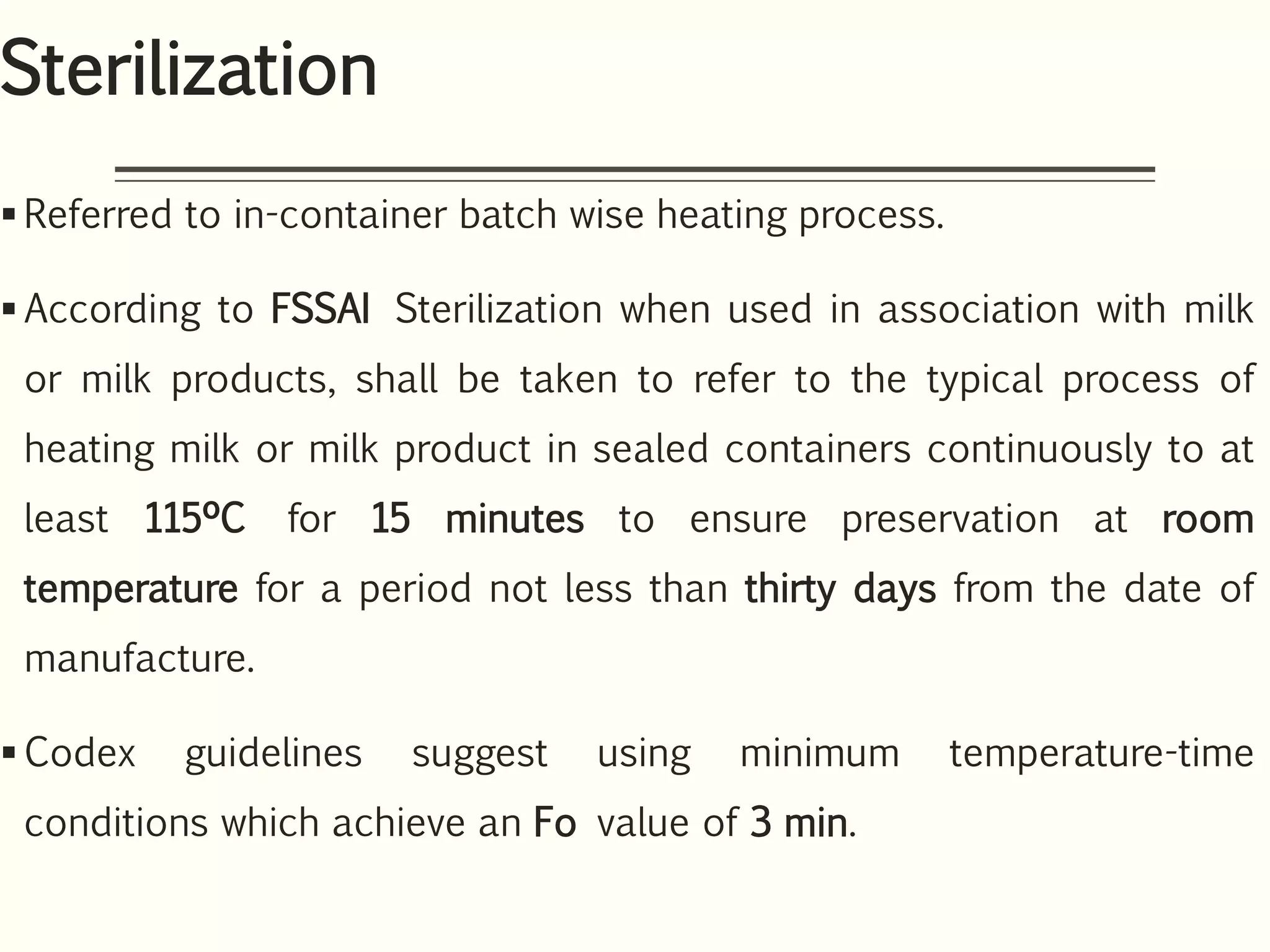 Heat treatments for raw milk | PPTX