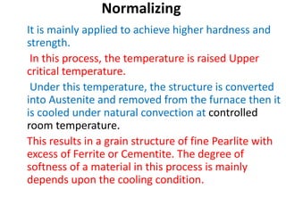 Heat treatment | PPTX