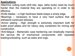 Heat treatment processes | PPTX