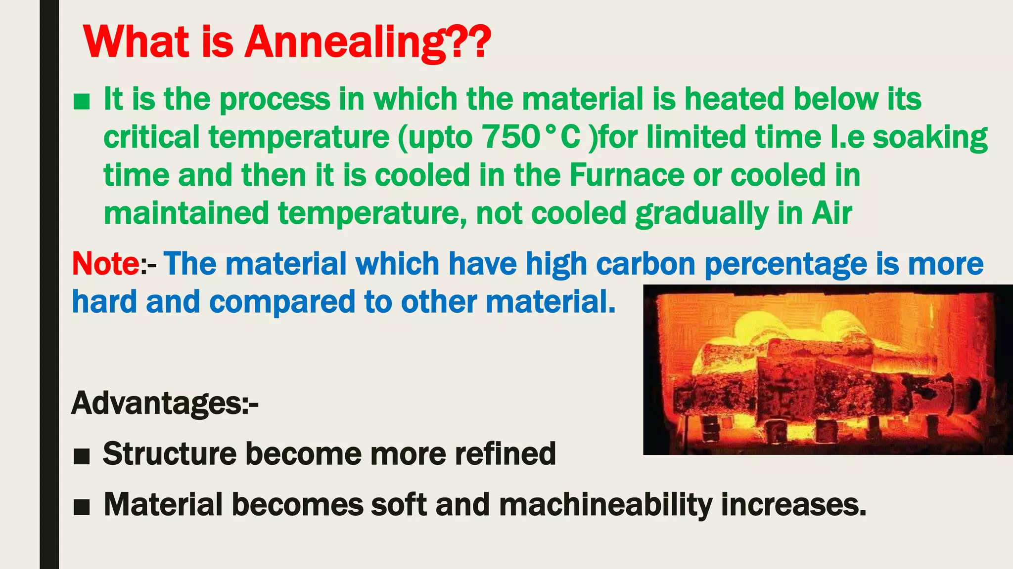 HEAT TREATMENT PROCESS | PPTX