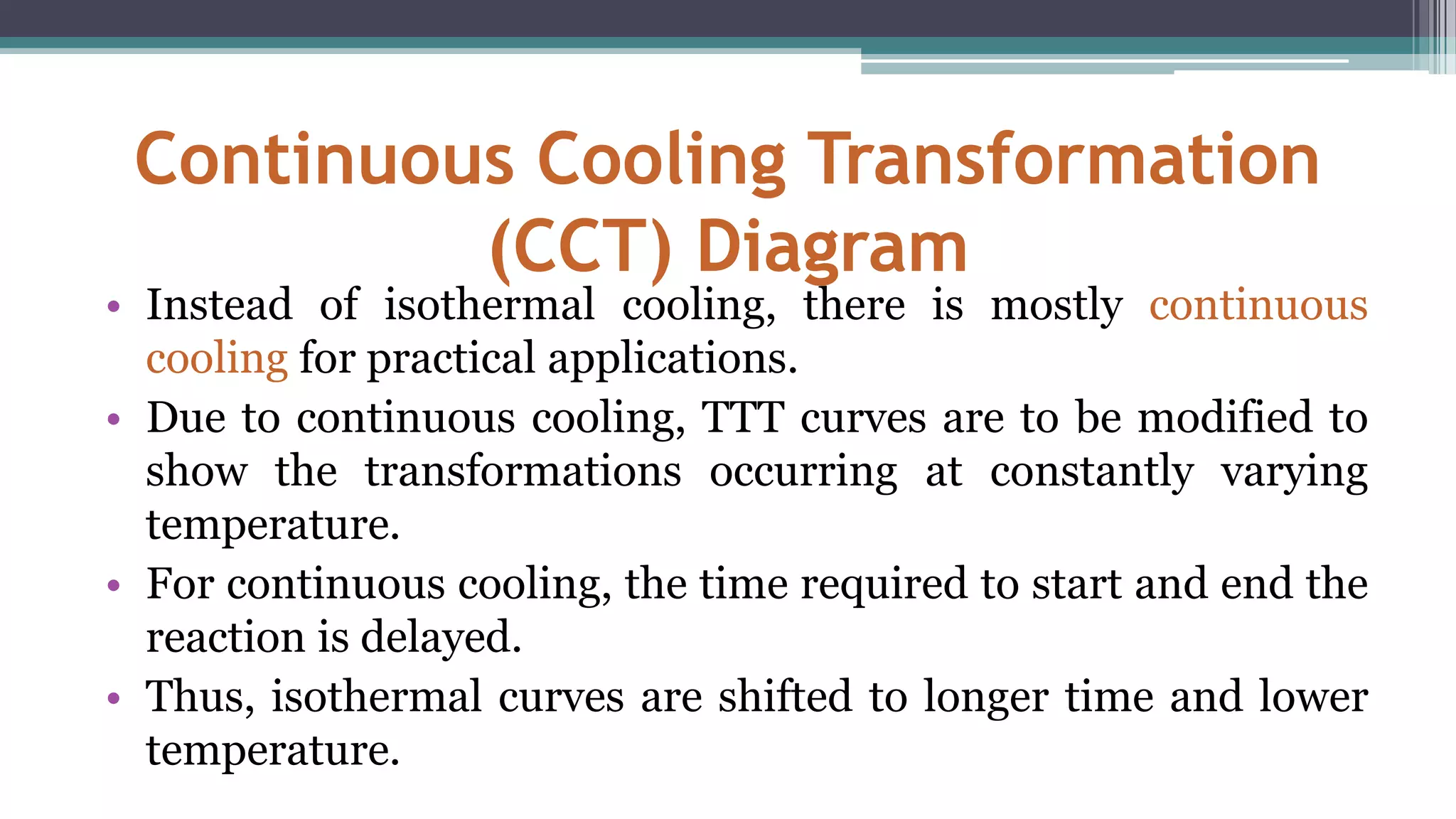 TTT diagram and Heat treatment processes | PDF