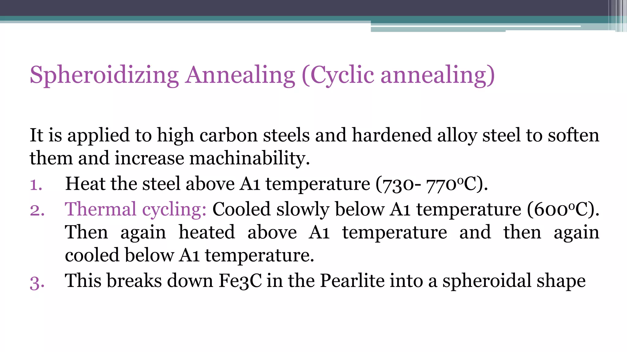 TTT diagram and Heat treatment processes | PDF
