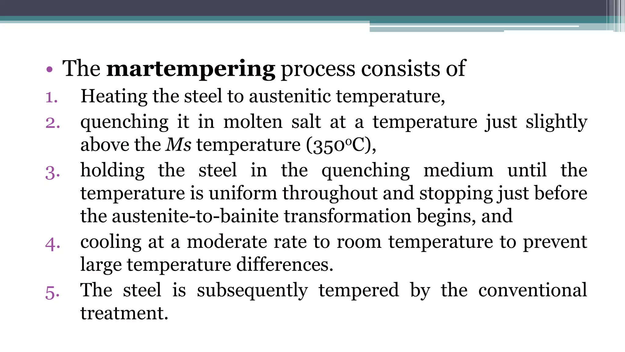 TTT diagram and Heat treatment processes | PDF