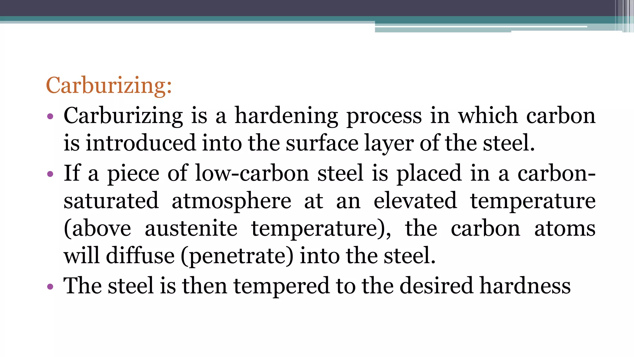 TTT diagram and Heat treatment processes | PDF