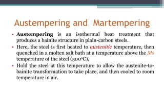 TTT diagram and Heat treatment processes | PDF
