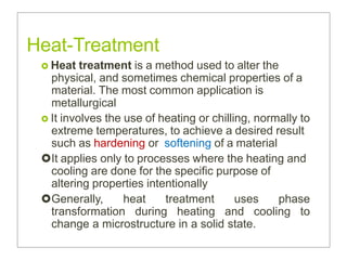 HEAT TREATMENT.ppt
