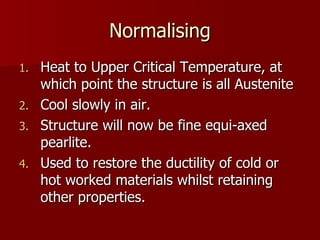 Heattreatment | PPT