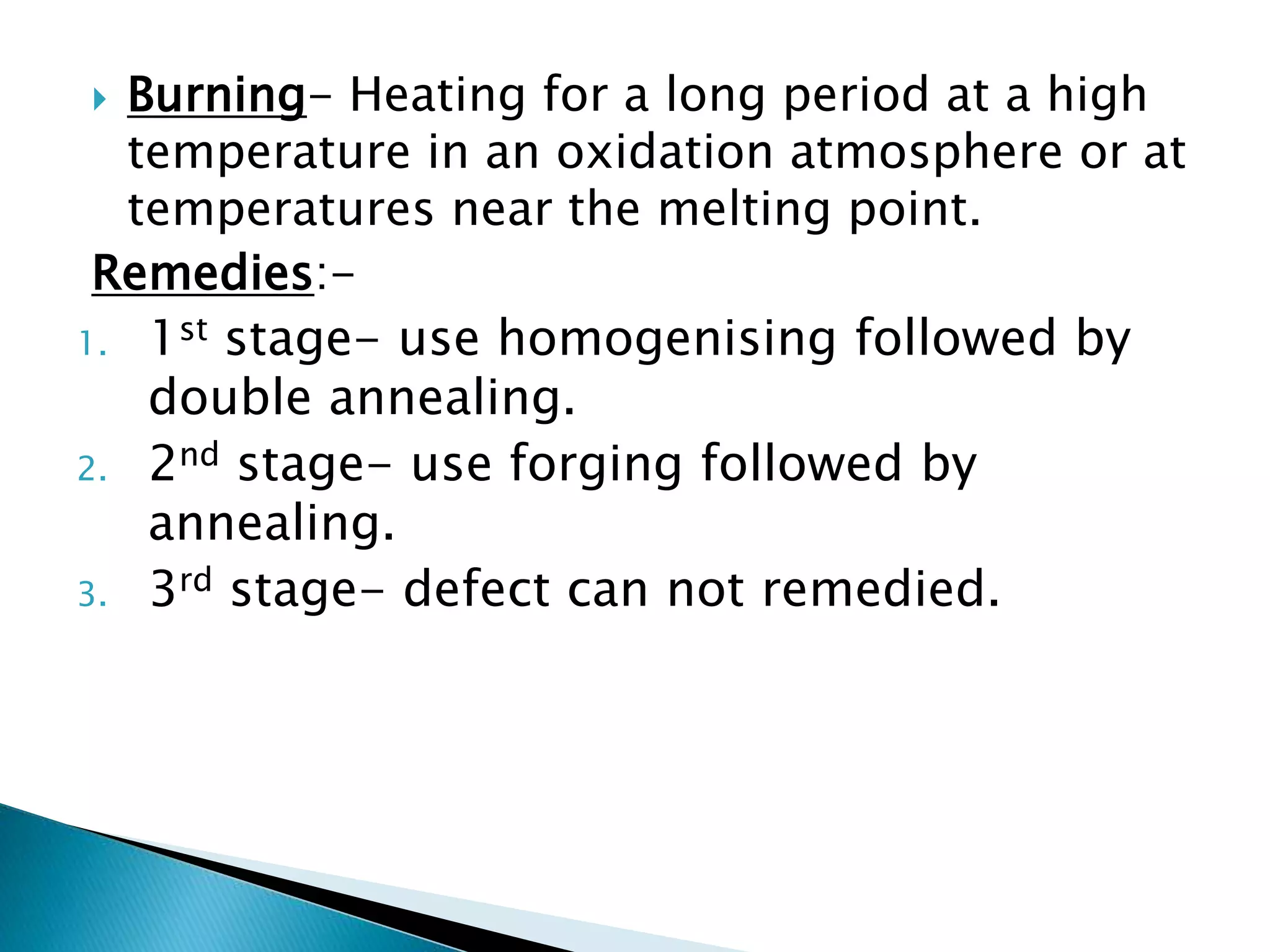 Heat treatment defects &and its remedies | PPTX