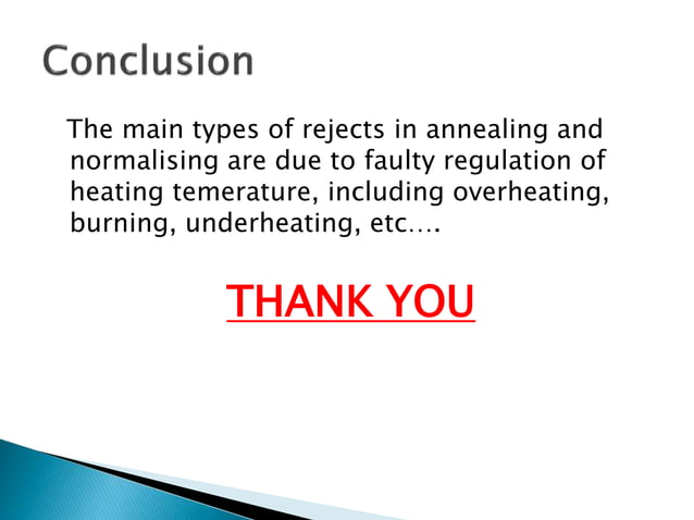 Heat treatment defects &and its remedies | PPTX | Chemistry | Science