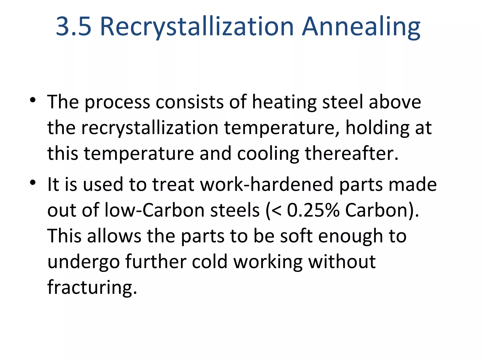 Heat treatment process for steel | PPT