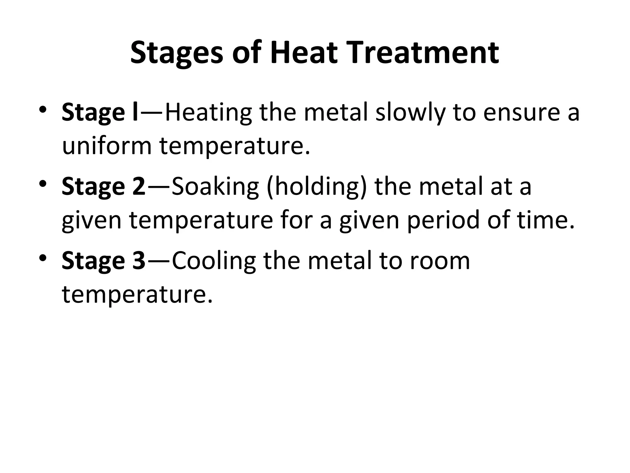 Heat treatment process for steel | PPT