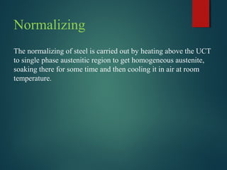 Heat treatment of steel | PPT