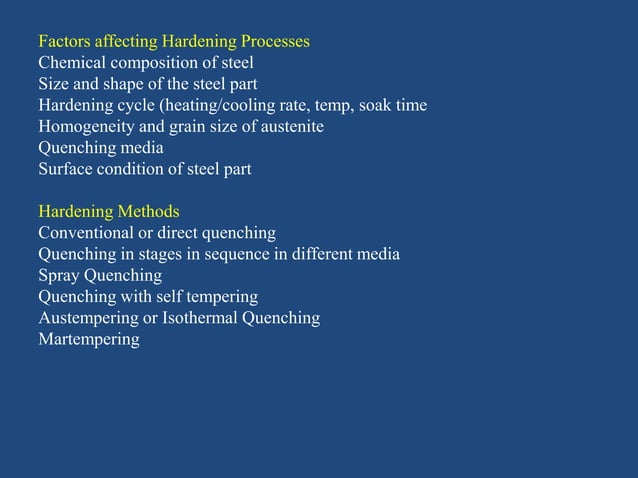 Heat treatment of steels and different processes.ppt