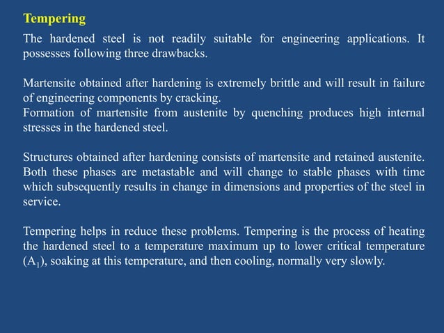 Heat treatment of steels and different processes.ppt
