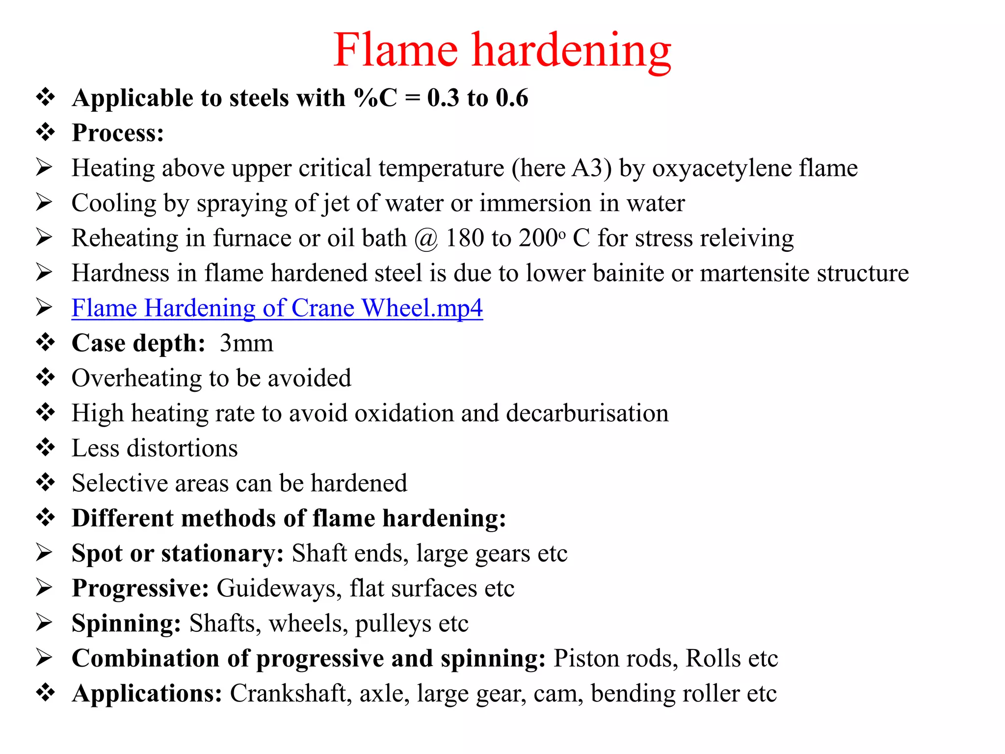 Heat treatment of steels- II | PPTX