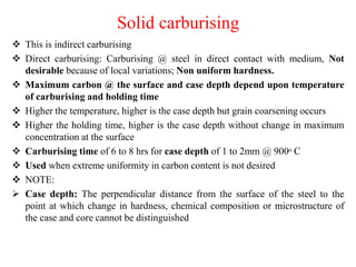 Heat treatment of steels- II | PPTX