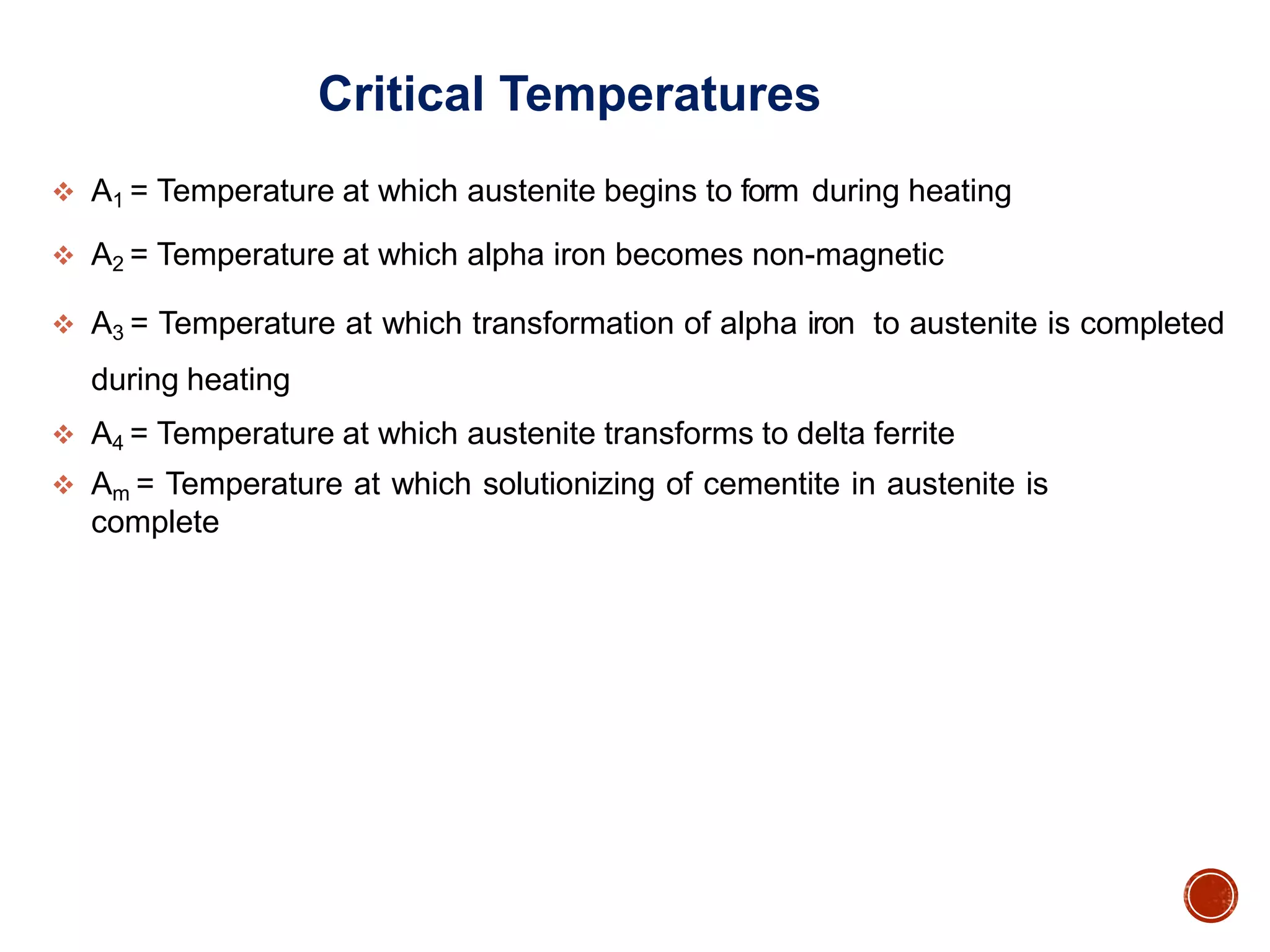 Heat treatment, phases, microstructures and its properties | PPTX