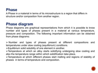 Heat treatment, phases, microstructures and its properties | PPTX