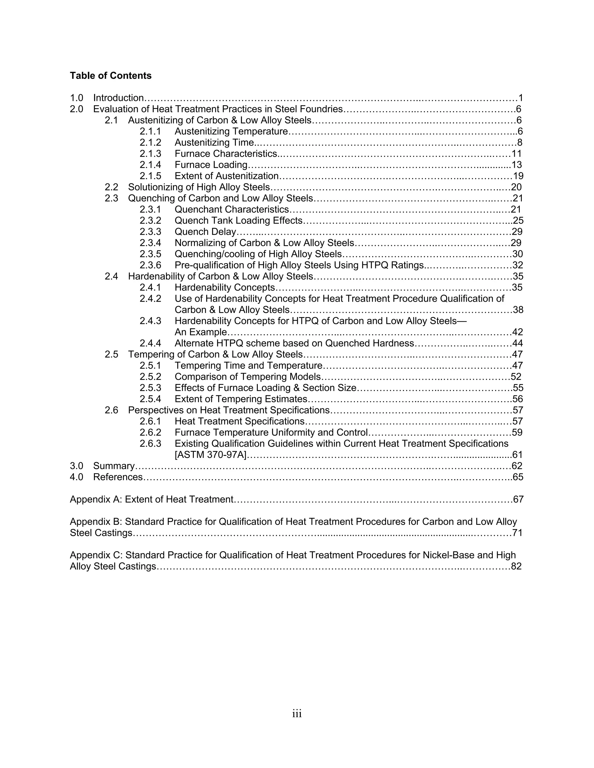 Heat treatment procedure qualification | PDF