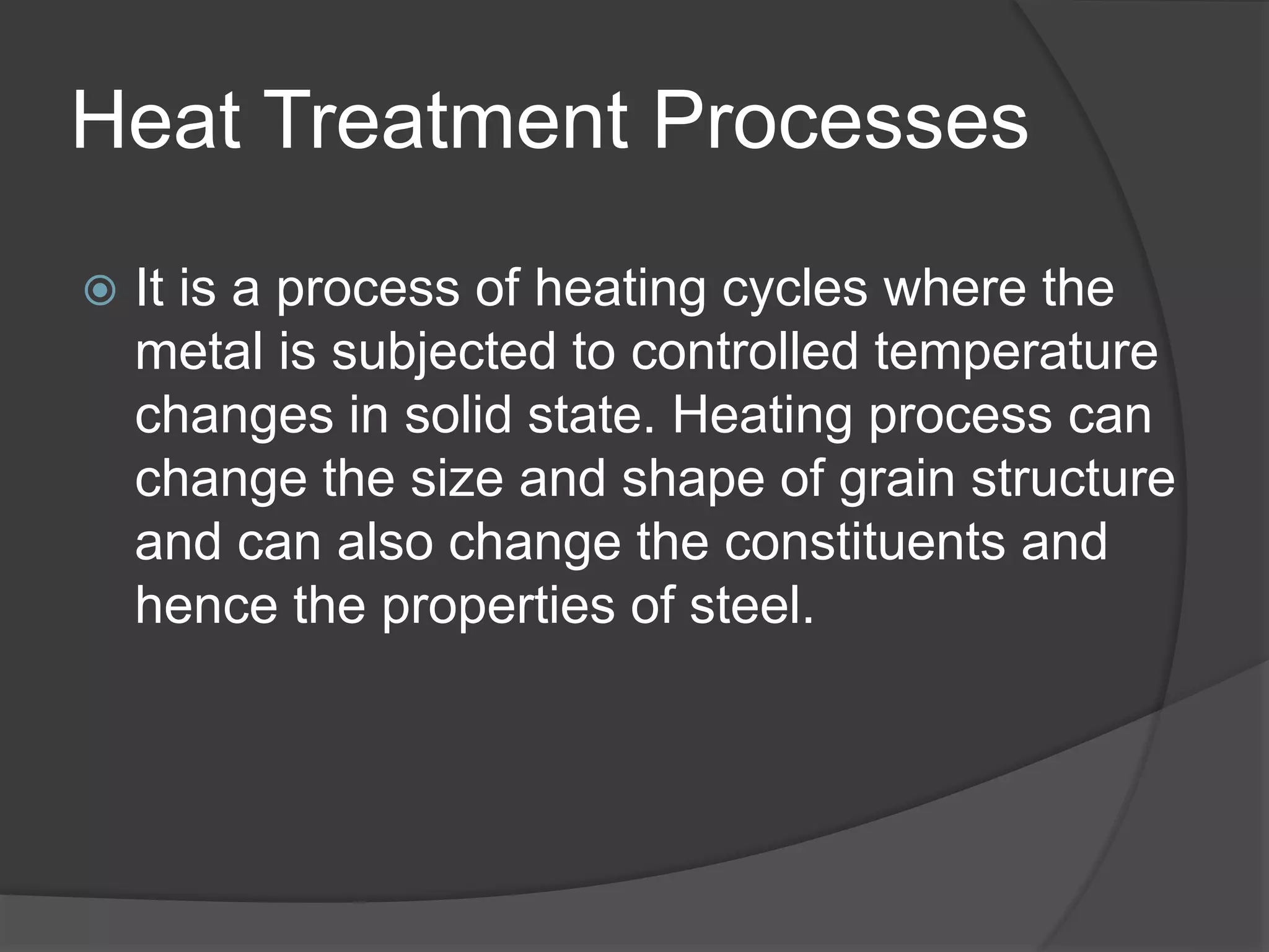 Heat treatment processes | PPTX