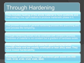 Heat treatment processes | PPTX