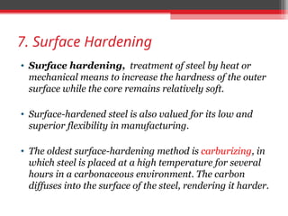 Heat treatment Processes foe materials technology | PPT