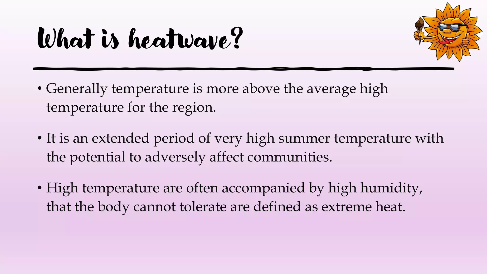 Heat wave | PDF