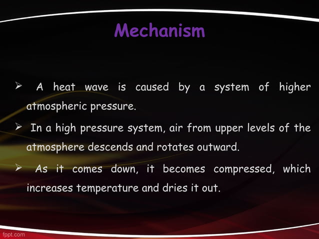 Heat waves.ppt 1 (1) (1) | PPT | Weather | Science