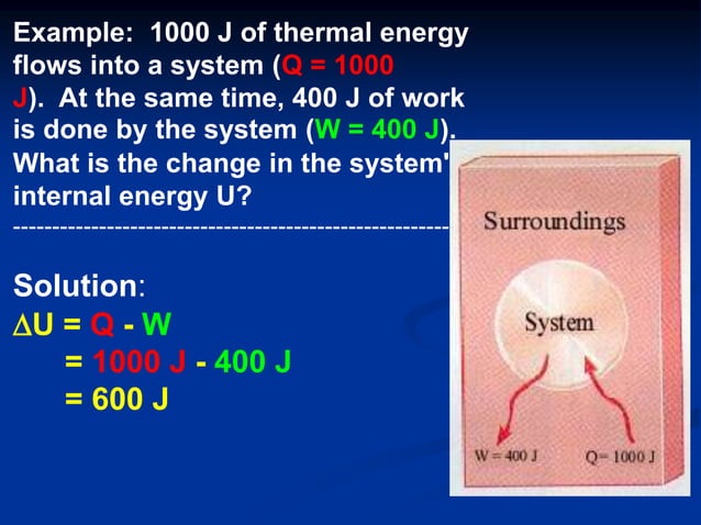 Heat work and energy | PPTX | Chemistry | Science