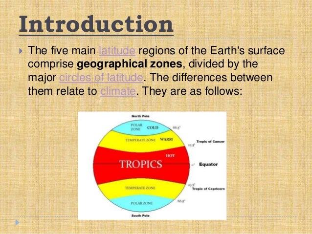 Heat zones of the earth (2)