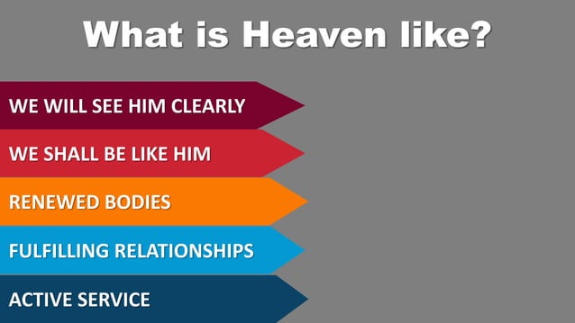 Heaven | PPTX | Christianity | Religion & Spirituality