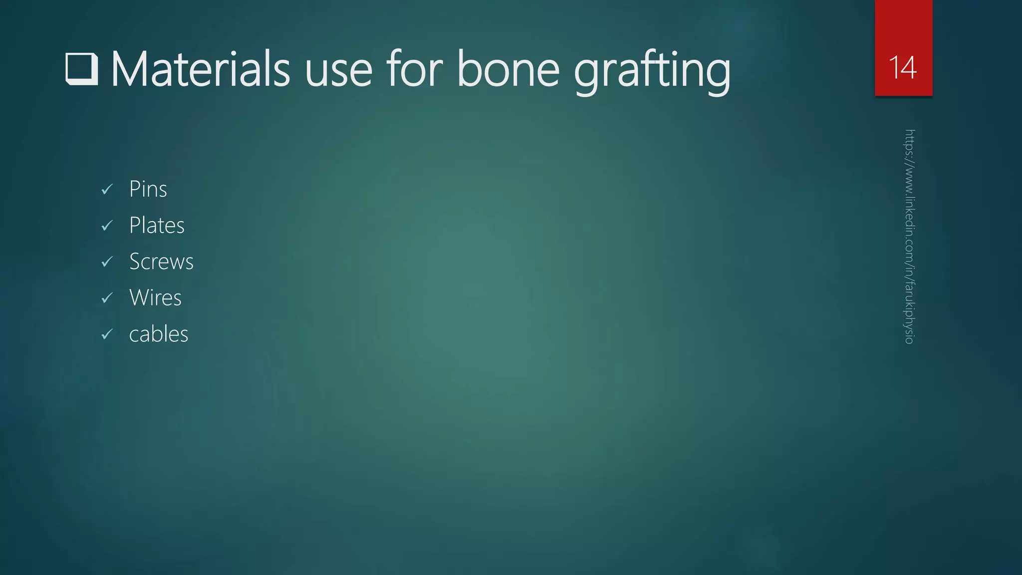 Bone grafting(PT) | PPTX