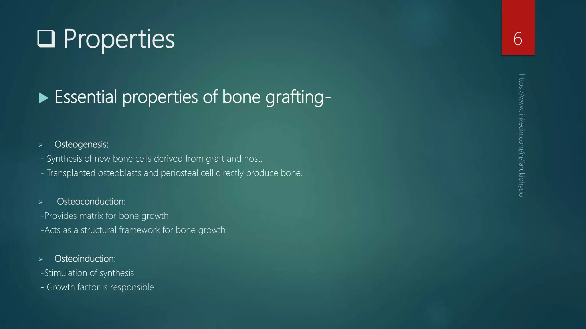 Bone grafting(PT) | PPTX