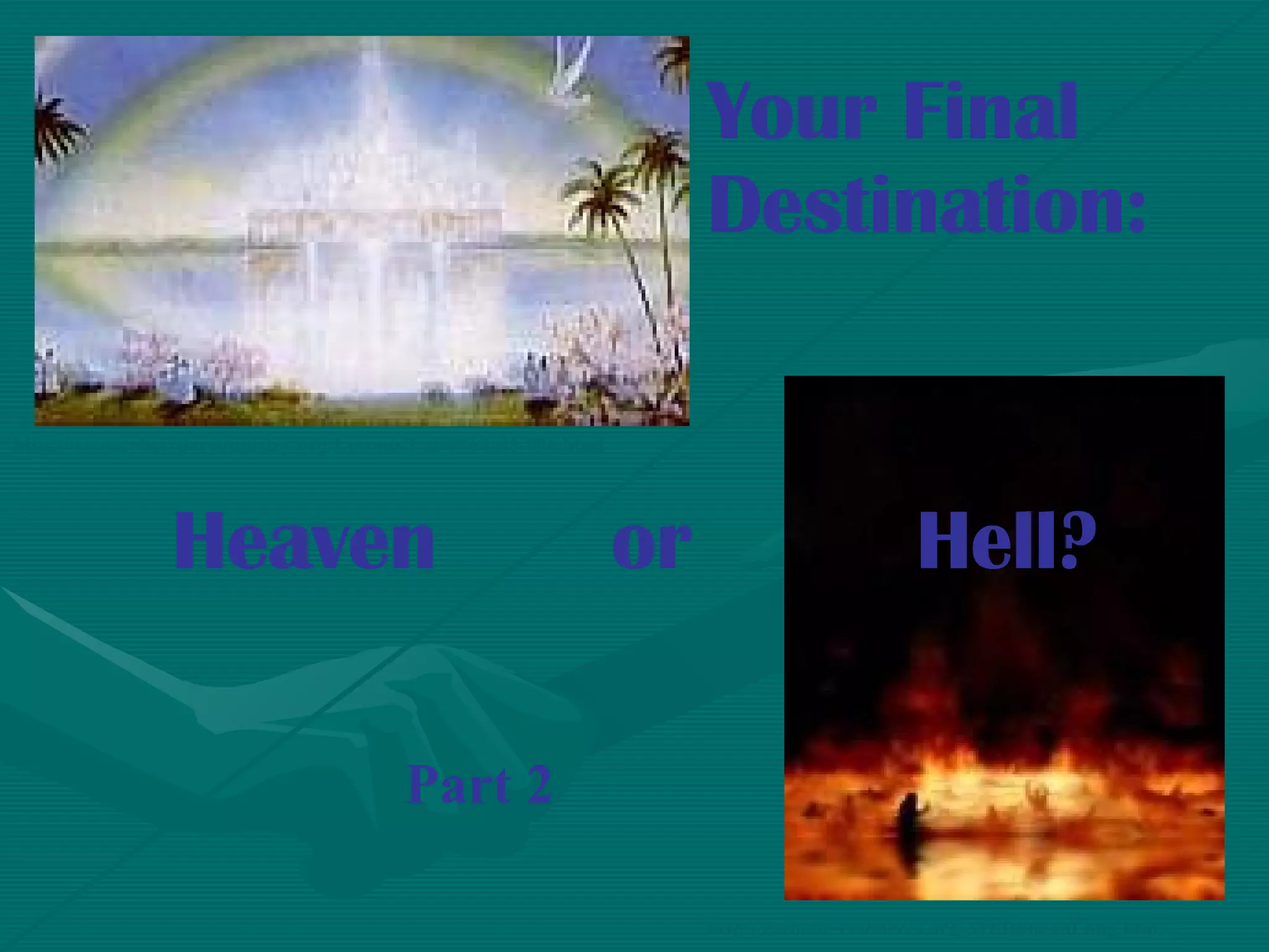 Your Final Destination - Part 2 | PPT