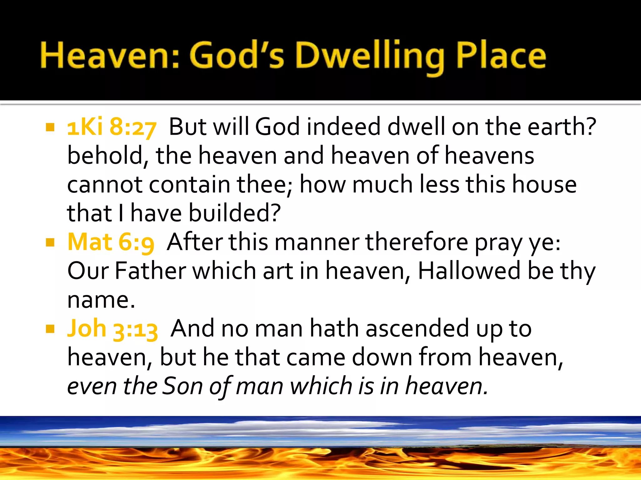 The Truth About Heaven and Hell | PPTX