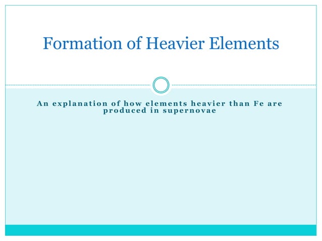 Heavier elements.ppt | Chemistry | Science