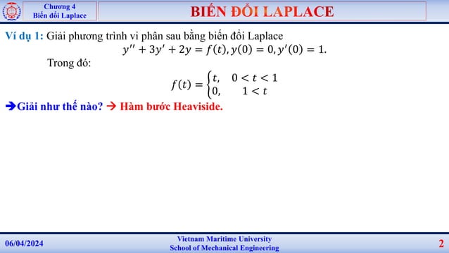 Heaviside step function in Laplace transfrom.pptx