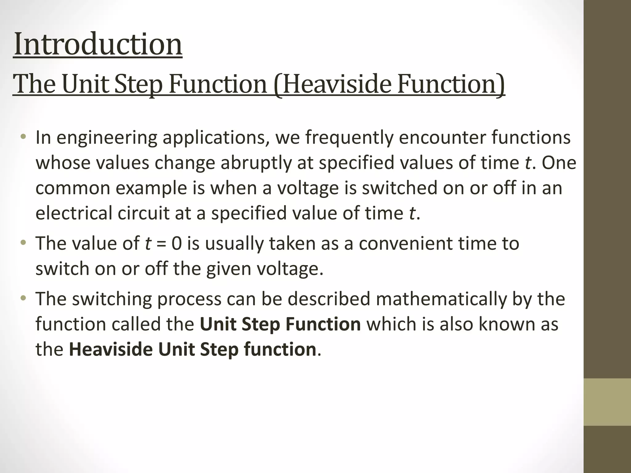 Heaviside's function | PPTX