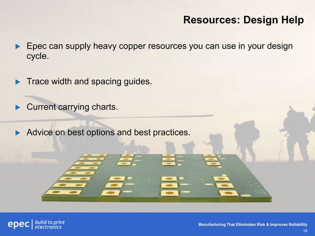 Heavy and Extreme Copper PCBs for Military/Aerospace Applications | PPT