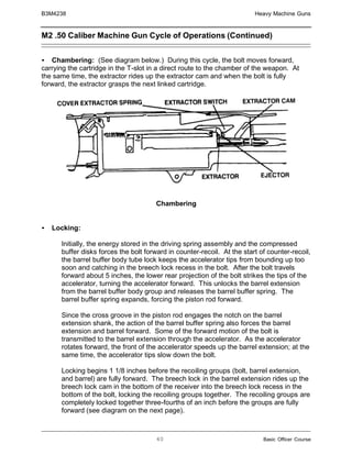 HEAVY MACHINE GUNS B3M4238 STUDENT HANDOUT | PDF