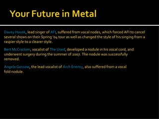 Heavy Metal Vocals | PPT