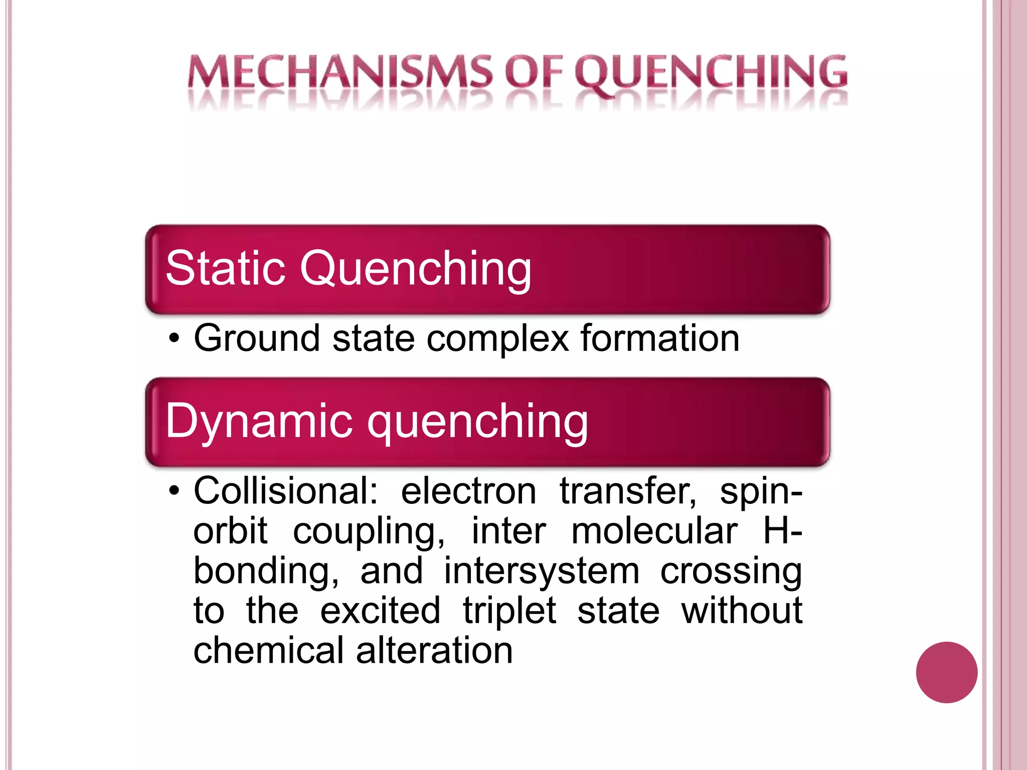 Heavy atom quenching | PPT