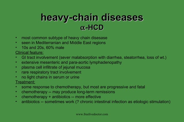 Heavy chain disease | PPT