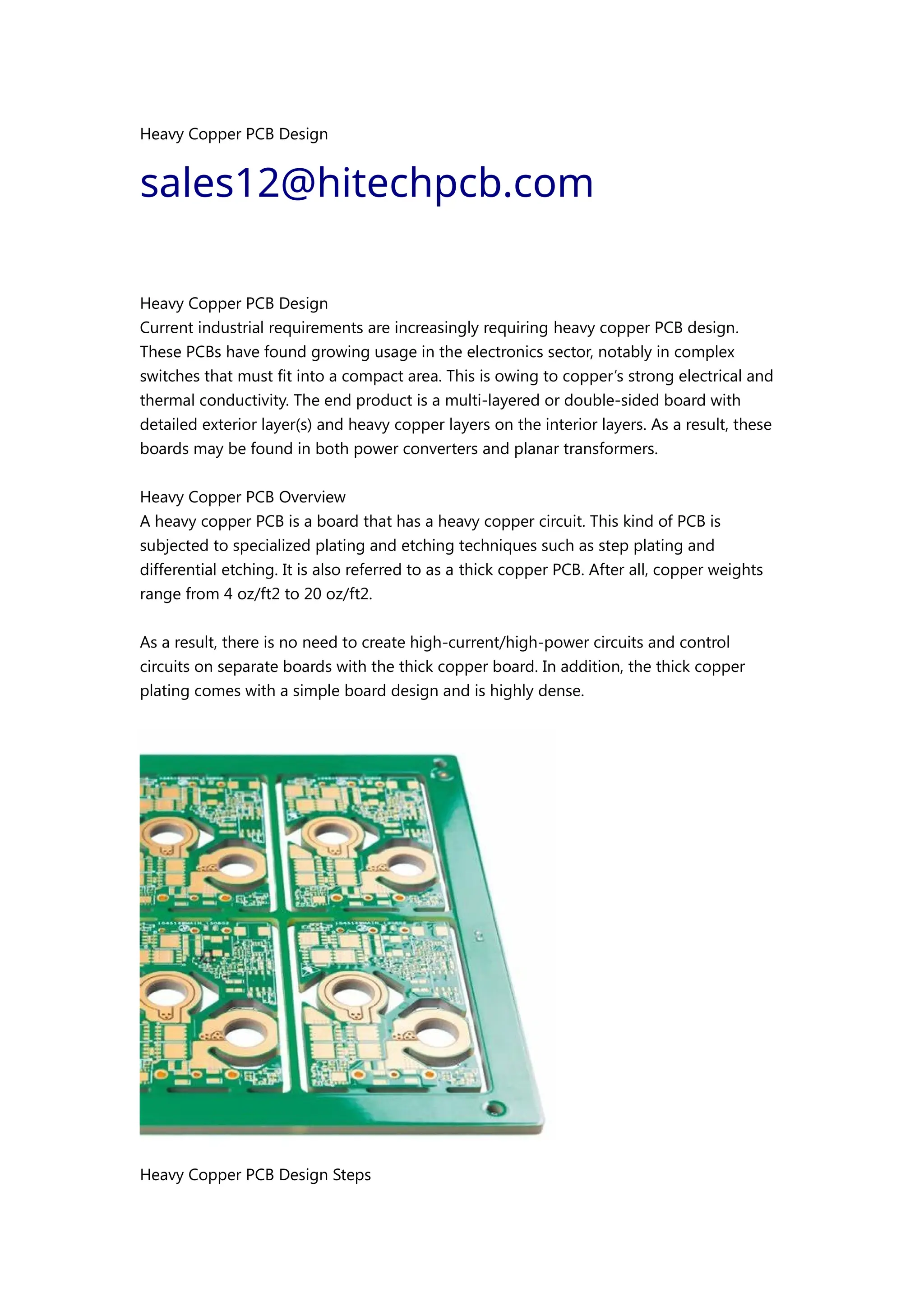 Heavy Copper PCB Design PCB Manufacturer.docx